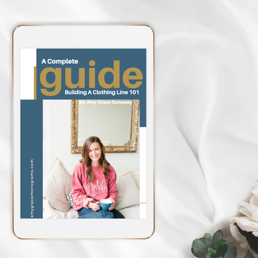 Building A Clothing Line 101 E-Book – AGM Designs